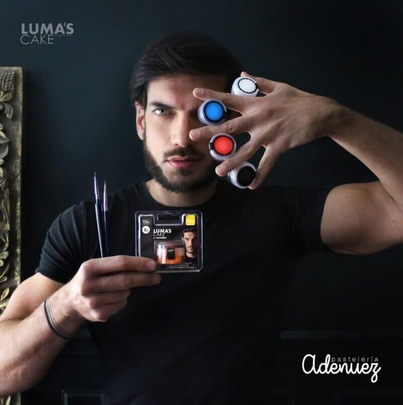 Kit de Colorantes Comestibles Lumas Cake - Adenuez